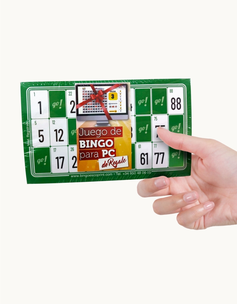 200 CARTONES XXL SIN TROQUELAR (15,5 x 9,3 cm) – Bingo Escoprint